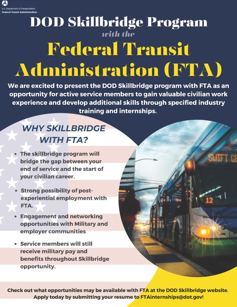 Early Career Programs | FTA